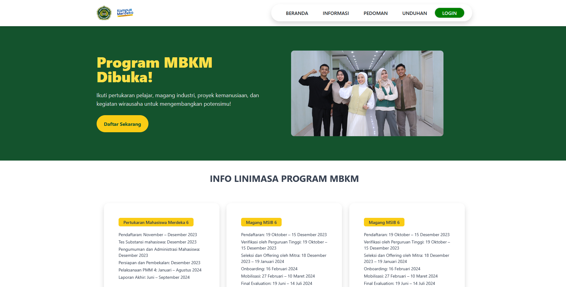 Gateway Universitas Hamzanwadi