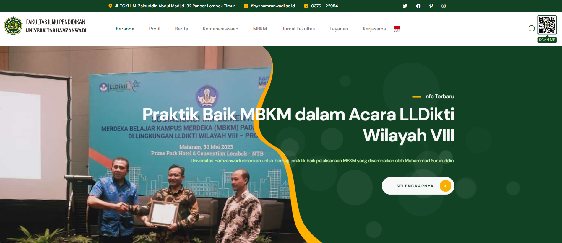 Gateway Universitas Hamzanwadi